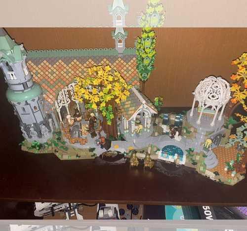 Lego lord of the rings ривендел аналог