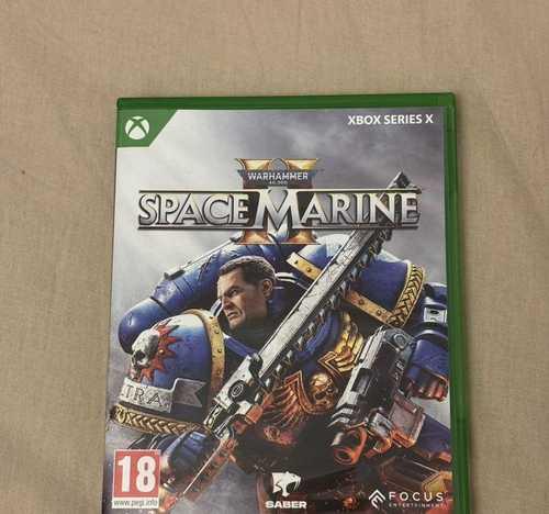 Warhammer 40000 space marine 2 xbox диск