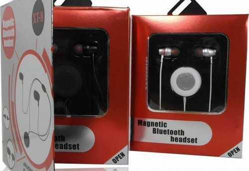 Bluetooth наушники XT-08 (Bluetooth 4.1, с магнитн