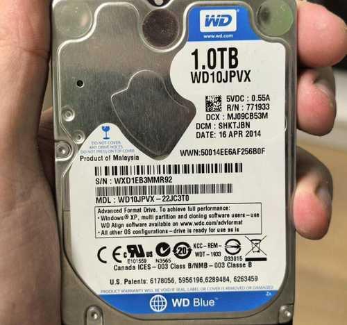 Жёсткий диск на 1TB