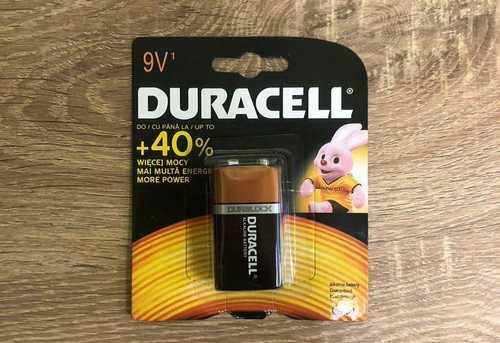 Батарейки Duracell 9V 1 шт - Крона