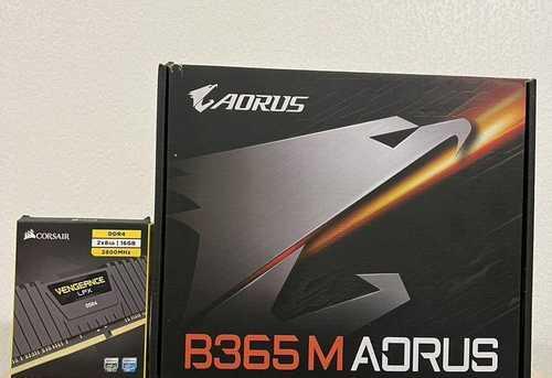 Intel core i3 9100 + B365M aorus elite 16gb RAM