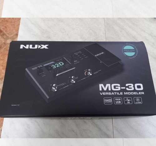 Гитарный процессор nux mg 30