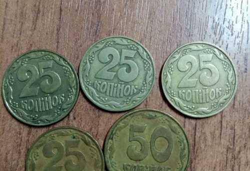 Монеты украины 1992г