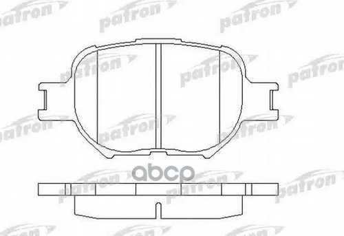 Колодки тормозные дисковые передн toyota: celic