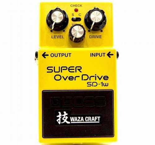 Boss SD-1W Super Overdrive Waza Craft (used)