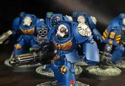 Warhammer 40k Spacemarine Terminators (new3d)