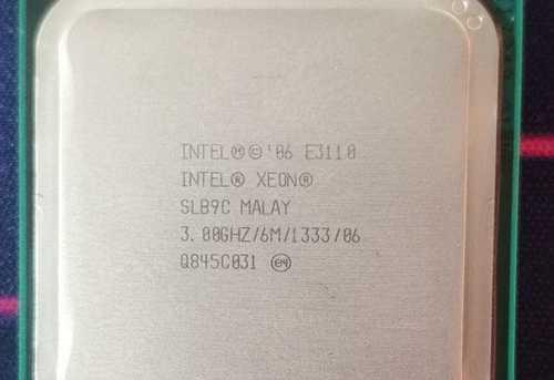 Процессор Intel xeon E3110 3.0 GHz 2 Core Wolfdale