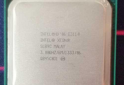 Процессор Intel xeon E3110 3.0 GHz 2 Core Wolfdale