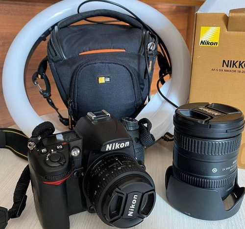 Фотоаппарат Nikon d 7000 + два объектива + подарки