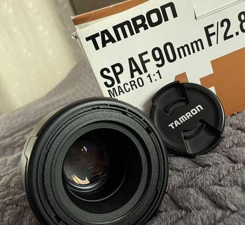 Объектив Tamron SP AF 90mm f/2.8 Di Macro 1:1