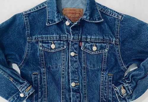 Джинсовая куртка levis детская рост 104см