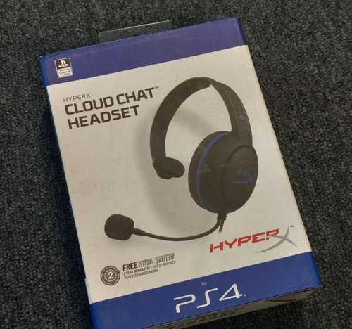 Игровые наушники hyperx cloud chat новые