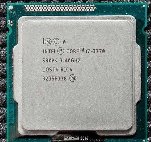 Процессор intel core i7 3770