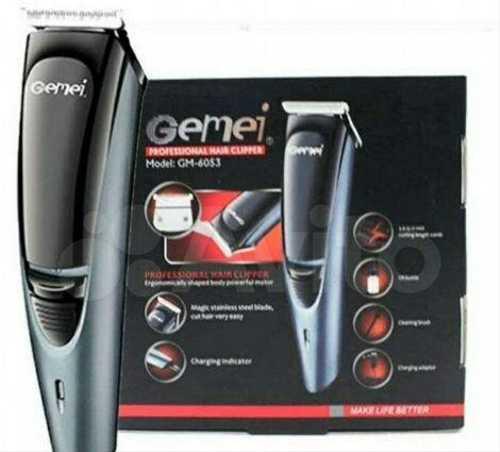 Машинка для стрижки волос Gemei-6053 Новая