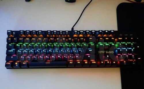 Игровая клавиатура с подсветкой dexp First Blood