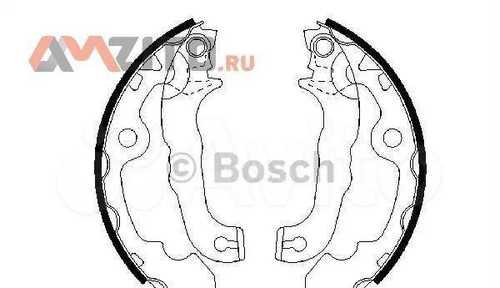 Bosch 0986487633 колодки торм.бар.ford focus 1.4-2