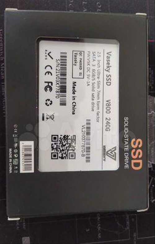 SSD Vaseky 240gb 10шт