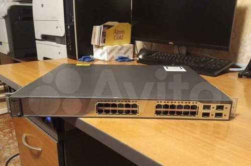 Коммутатор Cisco Catalyst 3750G-24PS-S