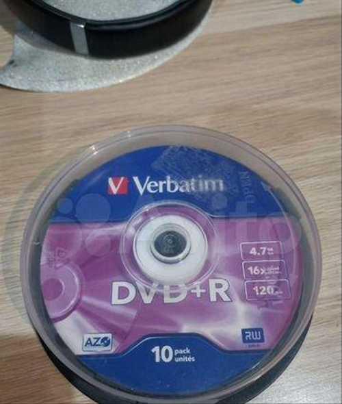 Verbatim DVD+R диск (8 шт)