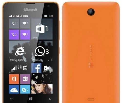 Мобильный телефон Microsoft Lumia 430 dual Sim