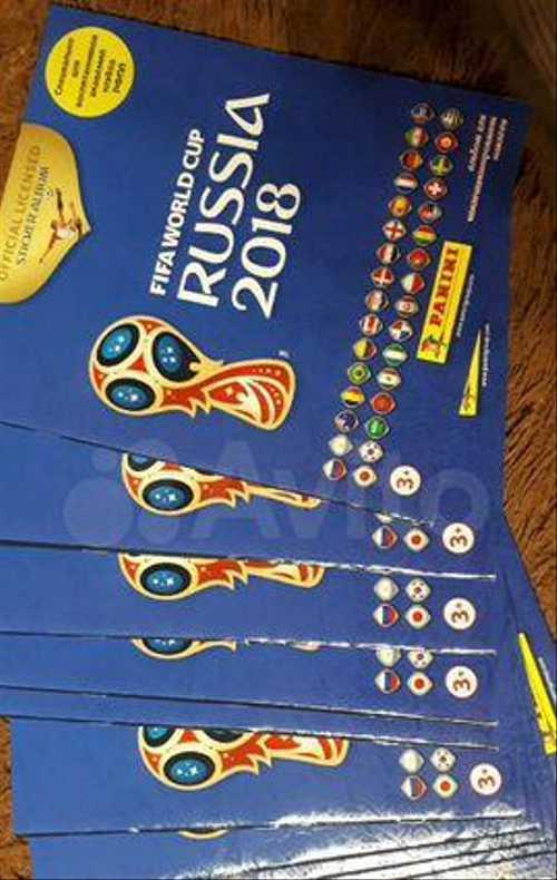 Журнал Fifa Russia world cup panini 2018