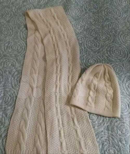 Женский шарф и шапка