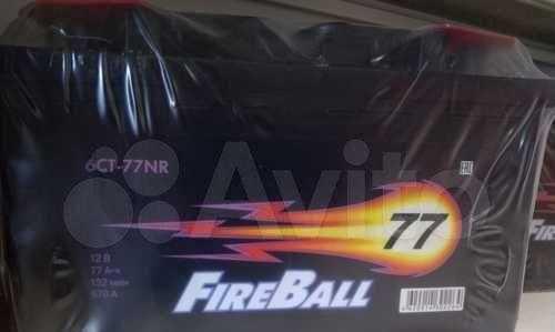 Новый аккумулятор Fire ball 77Ah 670A