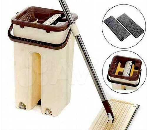 Scratch Cleaning mop швабра+ведро