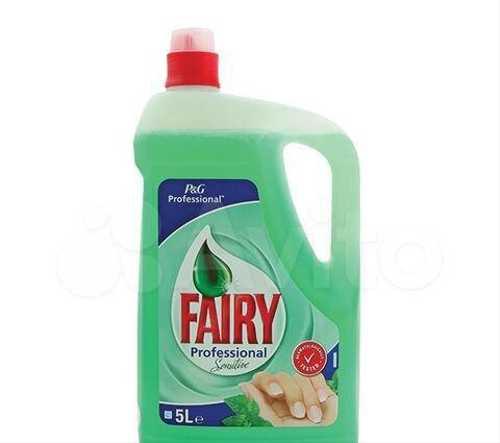 Средство для мытья посуды Fairy 5 л Фейри Professional Sensitive, "Зеленый Чай" (83115)