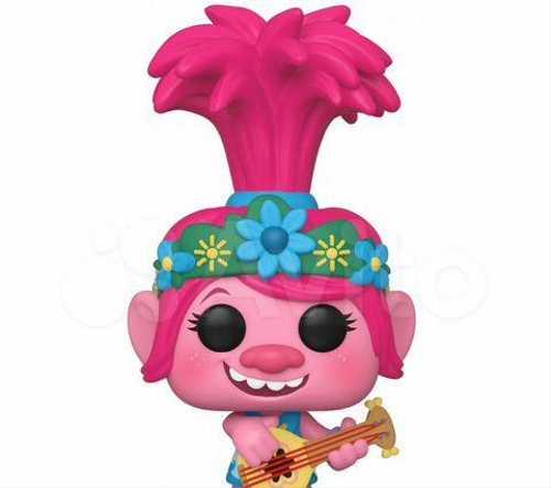 Фигурка Funko Trolls World Tour Poppy (with Guitar)