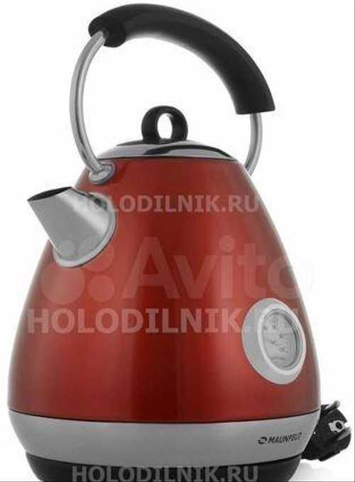 Чайник электрический maunfeld MFK-661 CH вишневый с перламутром