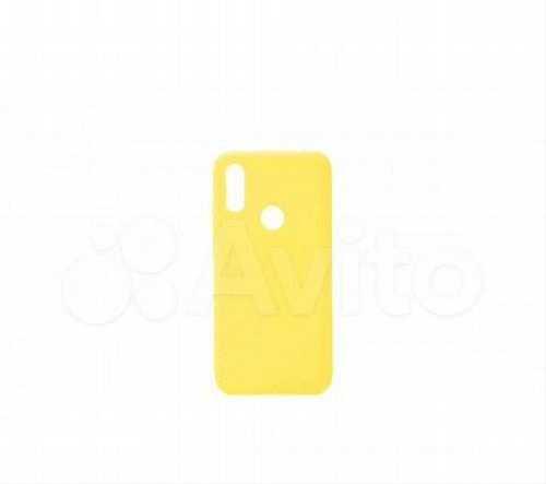 Чехол для Xiaomi Redmi S2/Y2 тонкий желтый силикон