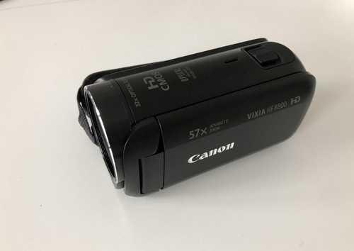 Видеокамера canon vixia HF R800. Черный. Новая