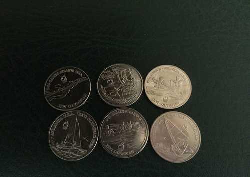 Румыния набор 6 монет 1996 Олимпиада в Атланте