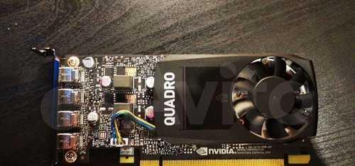 Видеокарта nvidia quadro p620