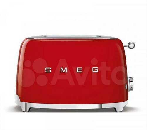 Тостер smeg TSF01rdeu (Красный)