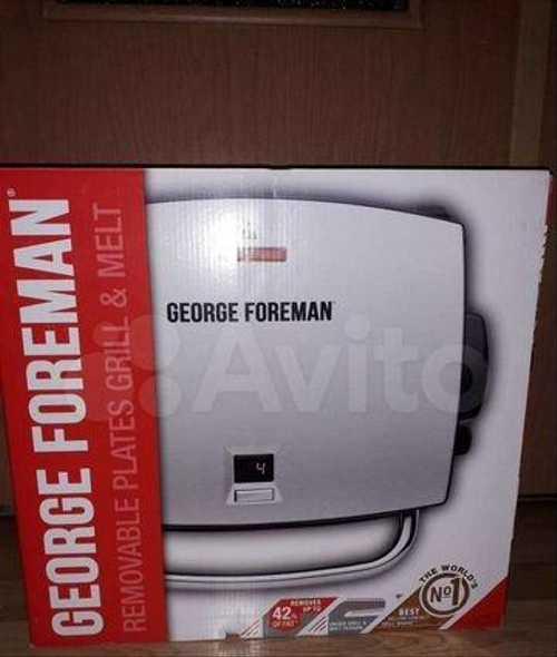 Электрогриль george foreman 24001 56 evolve precision. Гриль George Foreman 14525-56.