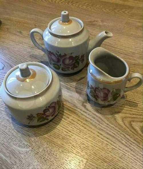 Посуда СССР, сервиз чайный