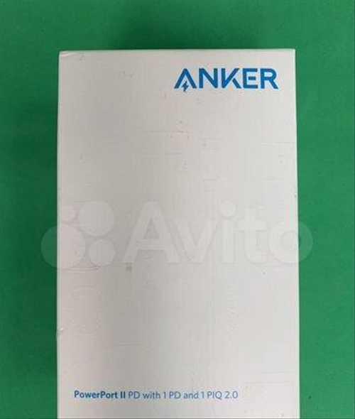 Anker PowerPort 2 USB-C PowerDelivery A2321321 new