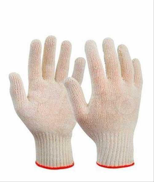 Рабочие перчатки хб с пвх 6-ти 12кл