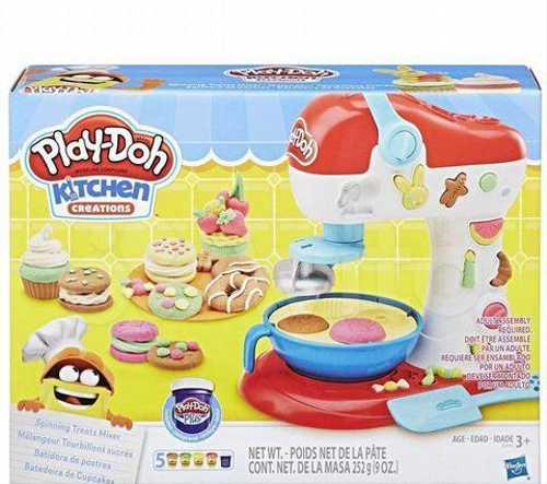 Игровой набор с пластилином Hasbro Play-Doh Миксер для Конфет E0102