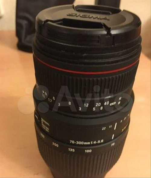 Объектив для Sony A : Sigma AF 70-300mm f/4-5.6DG