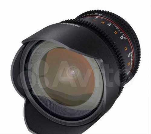 Samyang 10mm T3.1 vdslr II Nikon новый