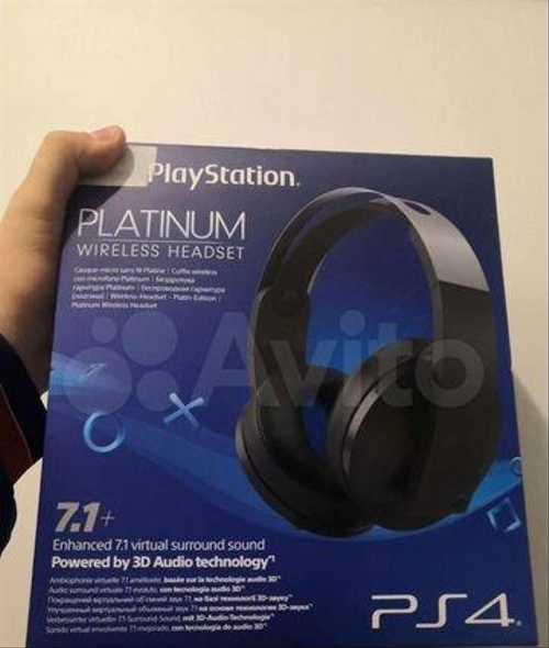 Беспроводные наушники Sony PlayStation 4 Platinum