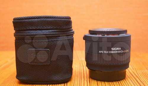 Телеконвертер nikon sigma APO tele converter 2X EX