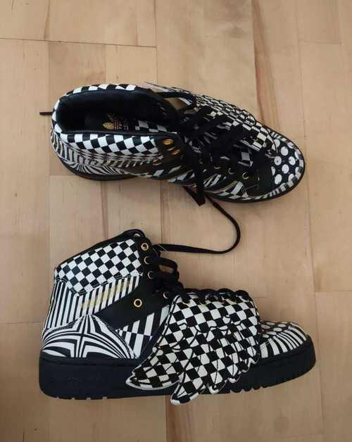 Новые Кроссовки Jeremy Scott Adidas originals редк