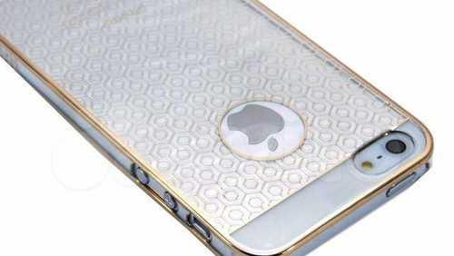 Чехол-накладка для iPhone 5\5S\SE hoco HI-P020 defender золото C