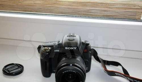 Sony A500 kit 18-55mm