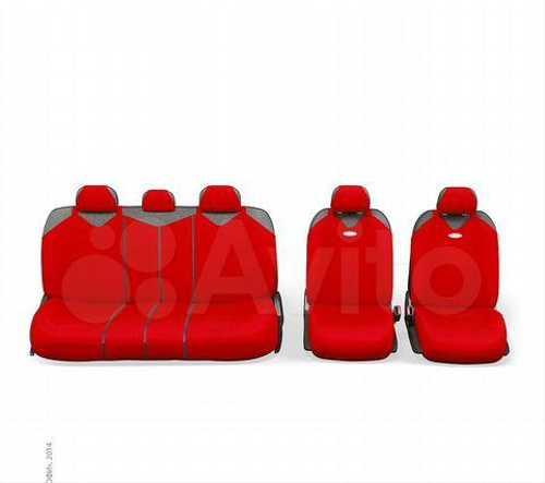 Майки на сиденья R-1 sportzippers R-902PZ RD